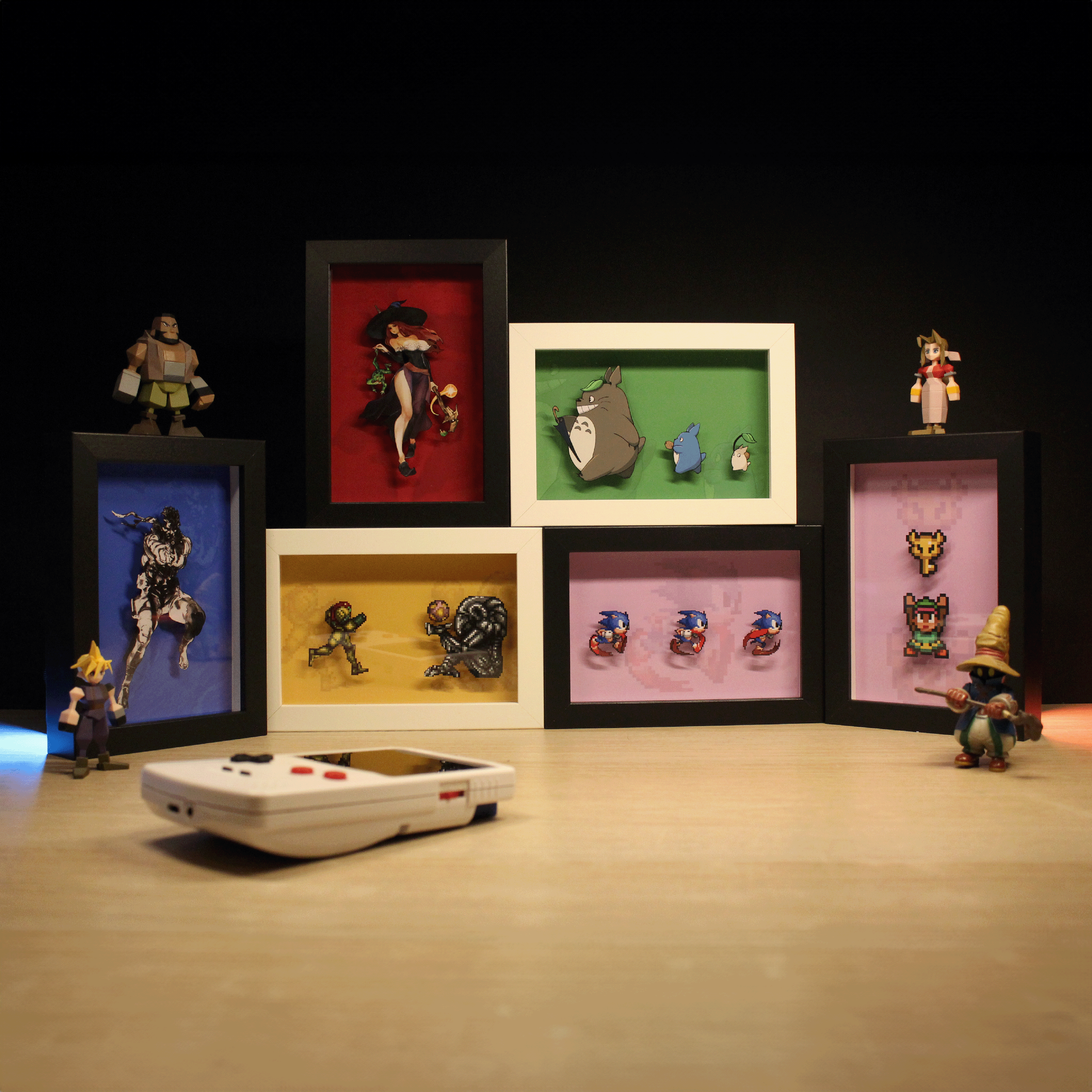 Dioramas Pocket Gaming | Mini Cadres Geek - Dioramax
